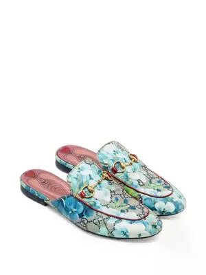 Gucci Princetown Blooms Horsebit Mules