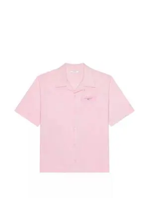 Givenchy Shirt In Poplin With Paris Paint Print