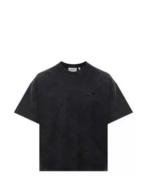 Carhartt Work In Progress S/s Lambert Logo-embroidered Acid-wash T-shirt