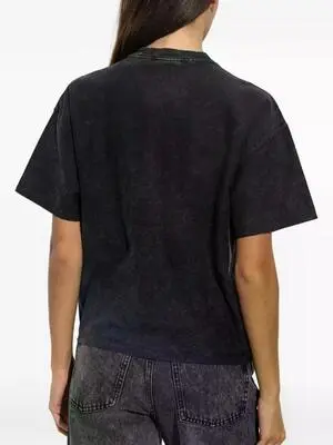 Carhartt Work In Progress S/s Lambert Logo-embroidered Acid-wash T-shirt