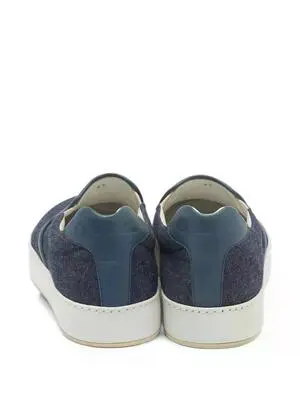Loro Piana Slip-on Sneakers - Blue