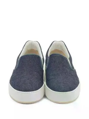 Loro Piana Slip-on Sneakers - Blue
