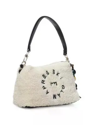 V°73 Embroidered Teddy-effect Tote Bag