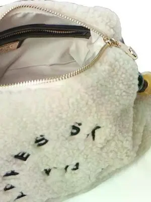 V°73 Embroidered Teddy-effect Tote Bag