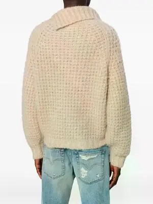 Isabel Marant Étoile Lyas Button-detail Sweatshirt - Neutrals