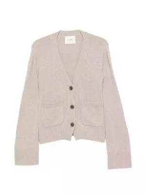 LISA YANG Danni V-neck Patch-pocket Cardigan