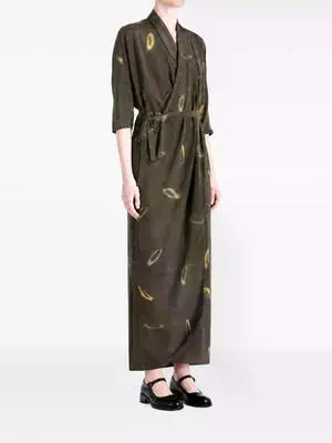 CORTANA Thea Silk Maxi Dress