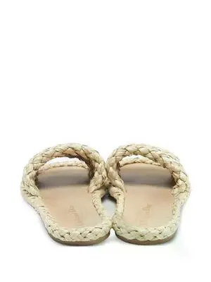 Dior Dway Embroidered Flat Sandals