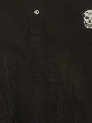 Alexander McQueen Skull-patch Cotton T-shirt