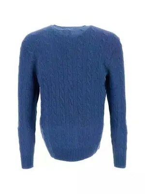Polo Ralph Lauren Cable-knit Wool-cashmere Sweater