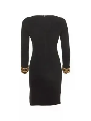 Moschino Crepe Chain-link Dress