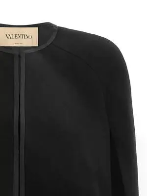 Valentino Garavani Embroidered Compact Drap Cape
