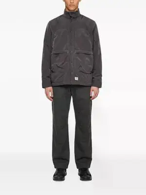 RANRA Contrast-stitch High-neck Jacket