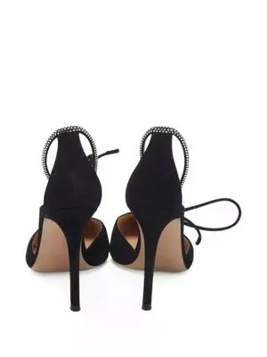 GIANVITO ROSSI Montecarlo Crystal-embellished Pumps