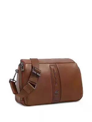 PIQUADRO Logo-plaque Leather Mini Ipad® Laptop Bag