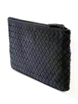Bottega Veneta 2012-2026 Nappa Intrecciato Zip Pouch