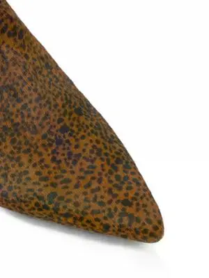CastaÑer Tatiana Leopard-print Ankle Boots