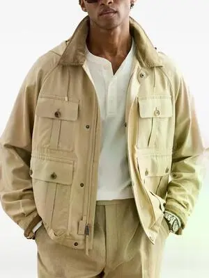 Ralph Lauren Purple Label Pembroke Hooded Military Jacket
