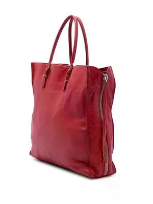 Balenciaga 2012 Leather Papier A5 Zip Around Tote Bag