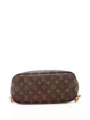LOUIS VUITTON Neverfull Monogram Canvas Pm Tote Bag - Brown