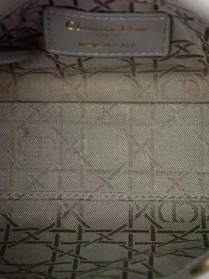 Dior 2016 Mini Lambskin Cannage Lady Satchel