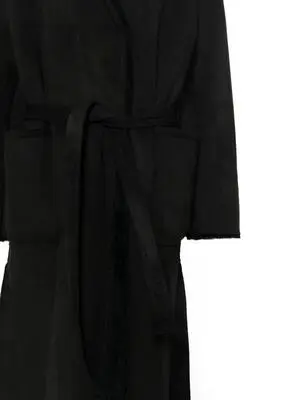 Marina Rinaldi Hooded Belted Coat