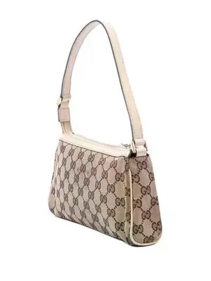 Gucci 2000-2015 Gg Canvas Abbey D Ring Pochette Handbag