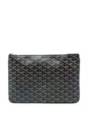 Goyard 2017 Goyardine Senat Mm Clutch Bag - Black