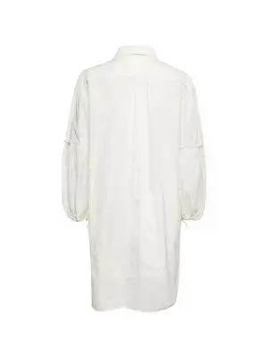 Max Mara Tassel-trim Poplin Mini Dress