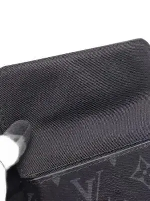 LOUIS VUITTON 2021s Nano Steamer Monogram Eclipse Tote Bag