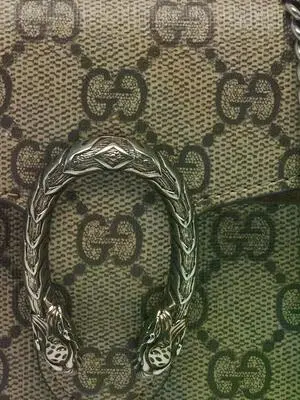 Gucci Super Mini Dionysus Gg Supreme Shoulder Bag