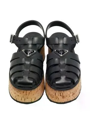 Prada Monolith Platform Sandals