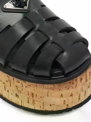 Prada Monolith Platform Sandals