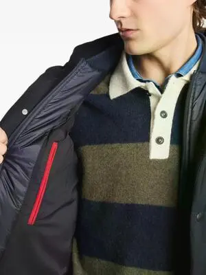 FAY Padded Jersey-front Bomber Jacket