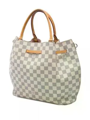LOUIS VUITTON 2016 Damier Azur Girolata Bucket Bag