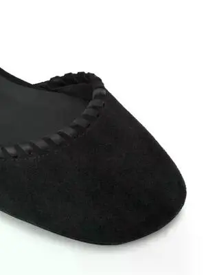 CastaÑer Adela Braided-trim Pumps - Black