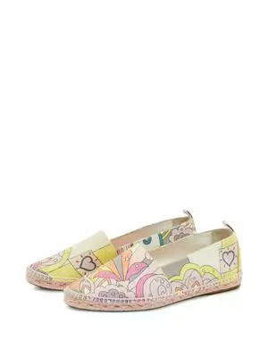 Hermès Moderniseme Canvas Flat Espadrilles