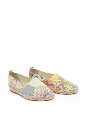 Hermès Moderniseme Canvas Flat Espadrilles