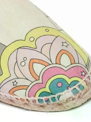 Hermès Moderniseme Canvas Flat Espadrilles