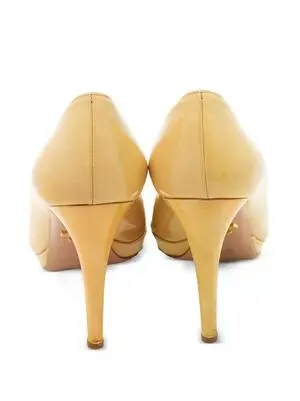 Prada Platform Peep-toe Pumps