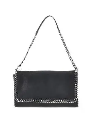 Stella McCartney Falabella Chain-trim Shoulder Bag - Black