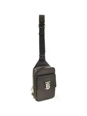 Burberry Tb Leather Crossbody Bag