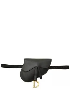 Dior 2019 Leather Saddle Belt Bag