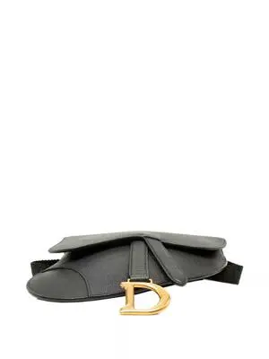 Dior 2019 Leather Saddle Belt Bag