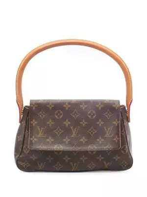 LOUIS VUITTON 2000 Mini Looping Monogram Shoulder Bag