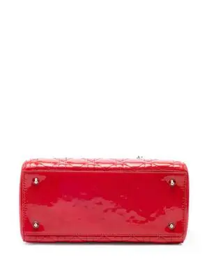 Dior 2013 Medium Patent Cannage Lady Satchel