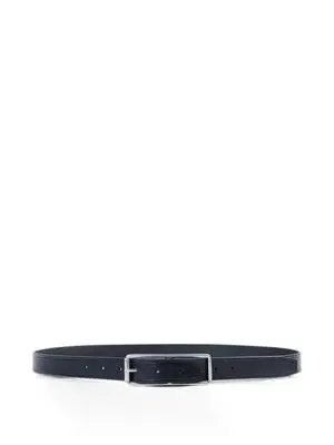 ANN DEMEULEMEESTER Buckle-fastening Leather Belt - Black