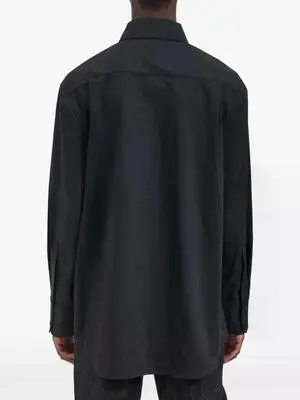 ENTIRE STUDIOS Patch-pocket Long-sleeve Shirt