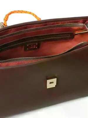 V°73 Woven-cord Detail Shoulder Bag