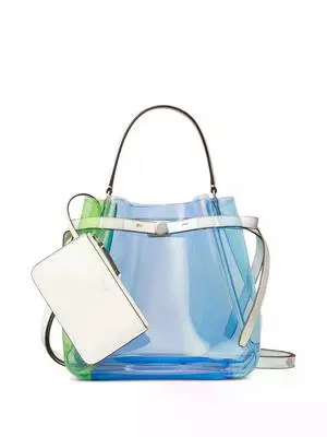 Tory Burch Romy Colourblock Clear Bucket Bag